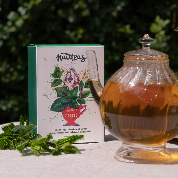 Medina Mint - Whole Leaf Silky Pyramids – Nauteas Fine Tea